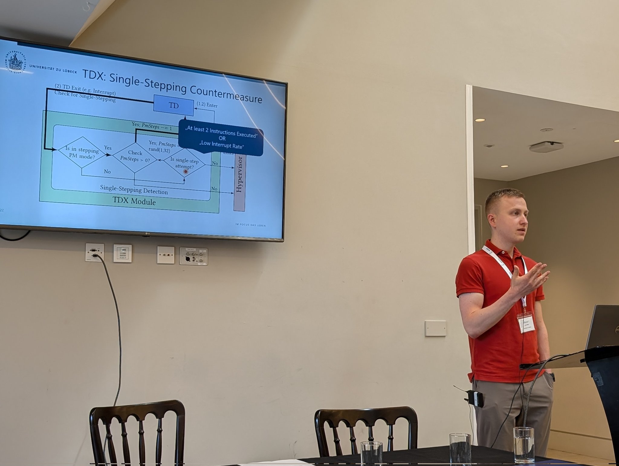 Single-Stepping Attacks and Defences for Confidential VMs | Luca Wilke